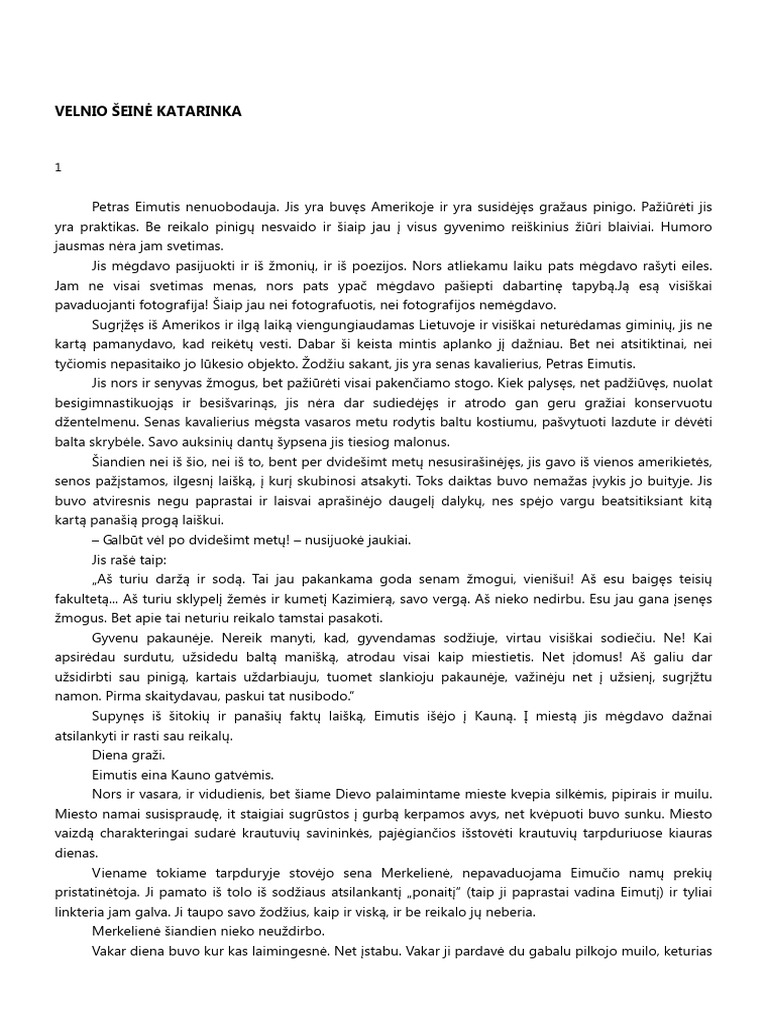 Velnio_Šeinė_Katarinka | PDF