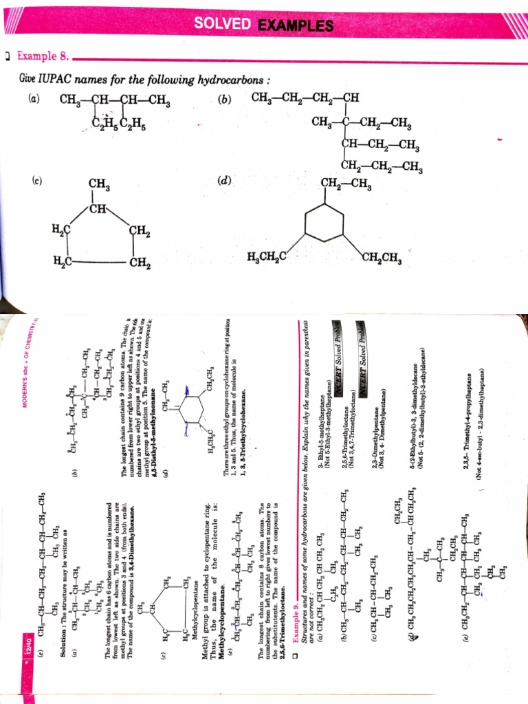 Practice Questions of GOC | PDF | Methyl Group | Chemical Substances