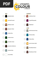 Sorastro's Paint Conversion Chart - Sheet1 | PDF | Blue | Grey
