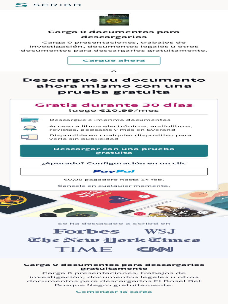 Elegir un plan | Scribd | PDF