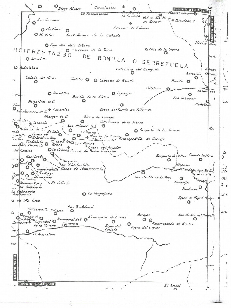 Mapa de Ávila | PDF