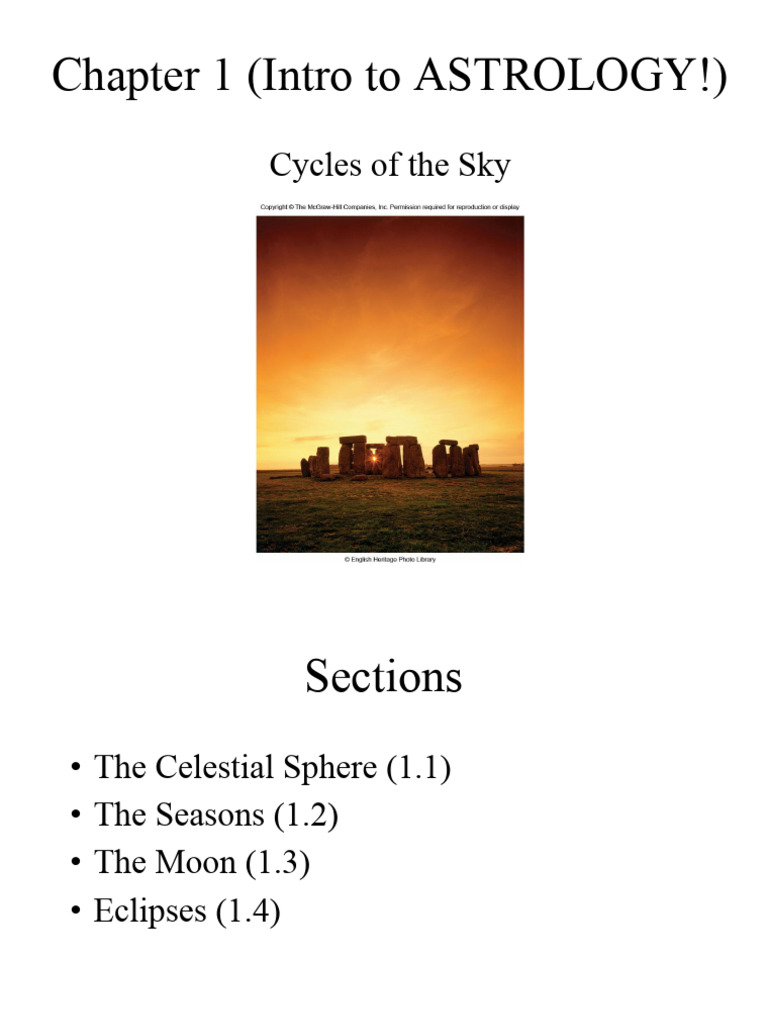 Chapter 1 - Intro To Astronomy | PDF | Eclipse | Moon