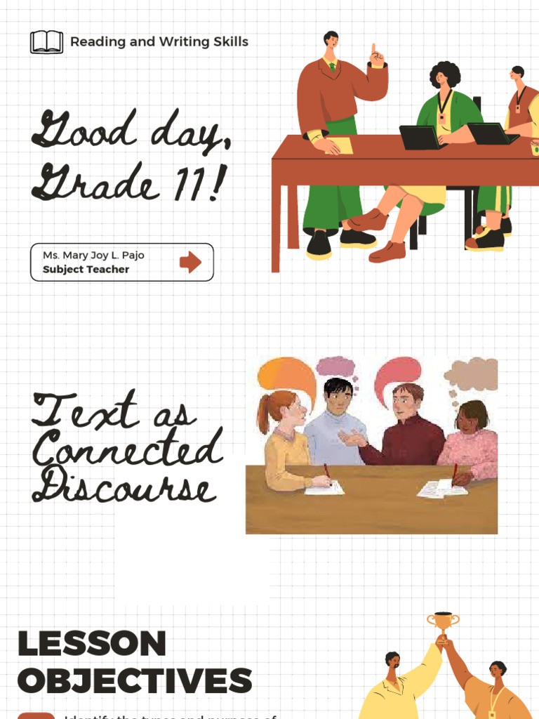 L3. Text As Connected Discourse | PDF