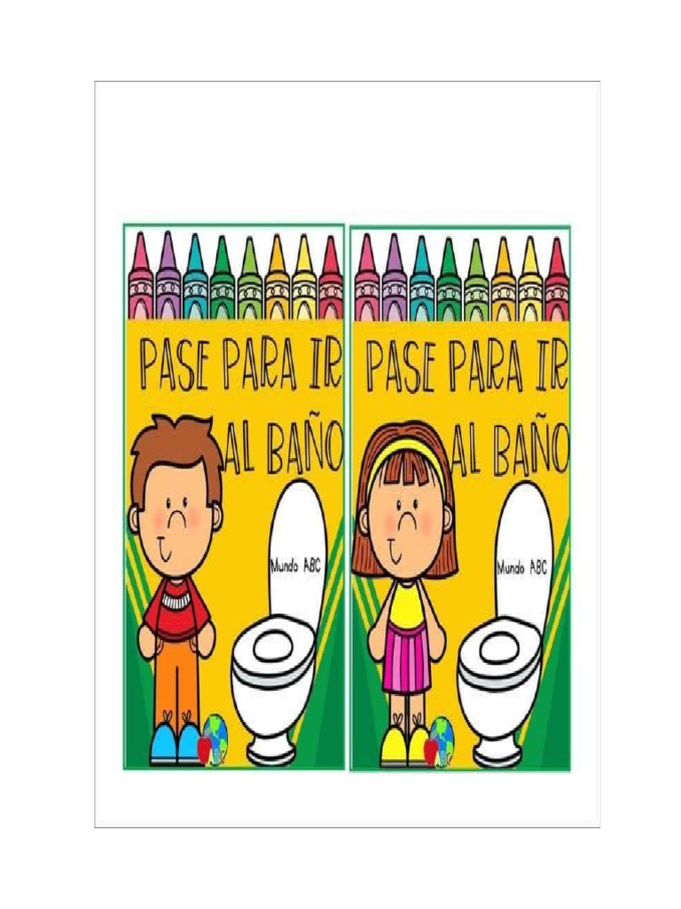 pase para el baño | PDF