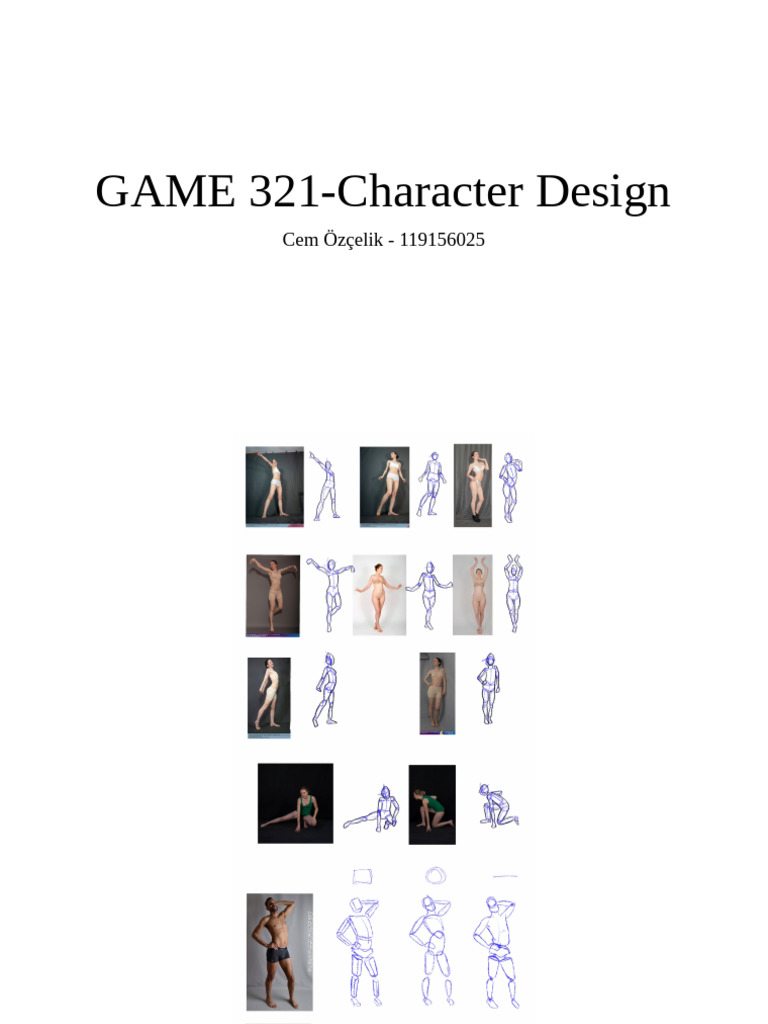 GAME 321-Character Design | PDF