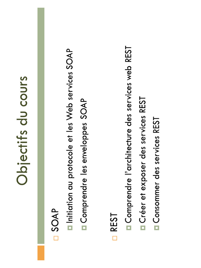Cours SOA Diapos | PDF