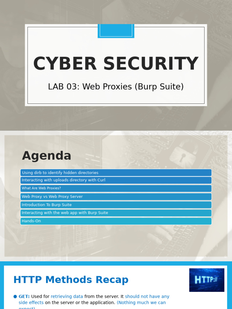 [CyberSec'24] Lab03 - Student Version | PDF | Proxy Server | World Wide Web