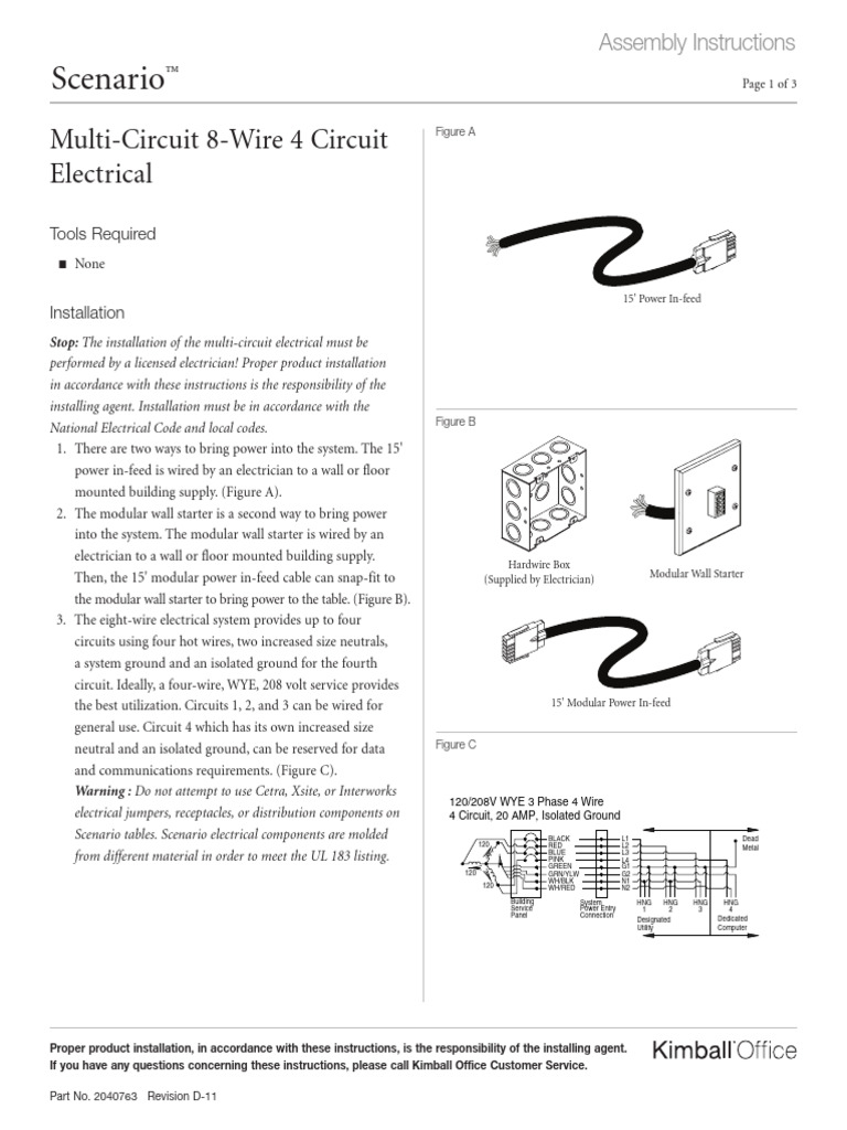 8 Wire 4 Circuit System-1 | PDF | Electrician | Electrical Components