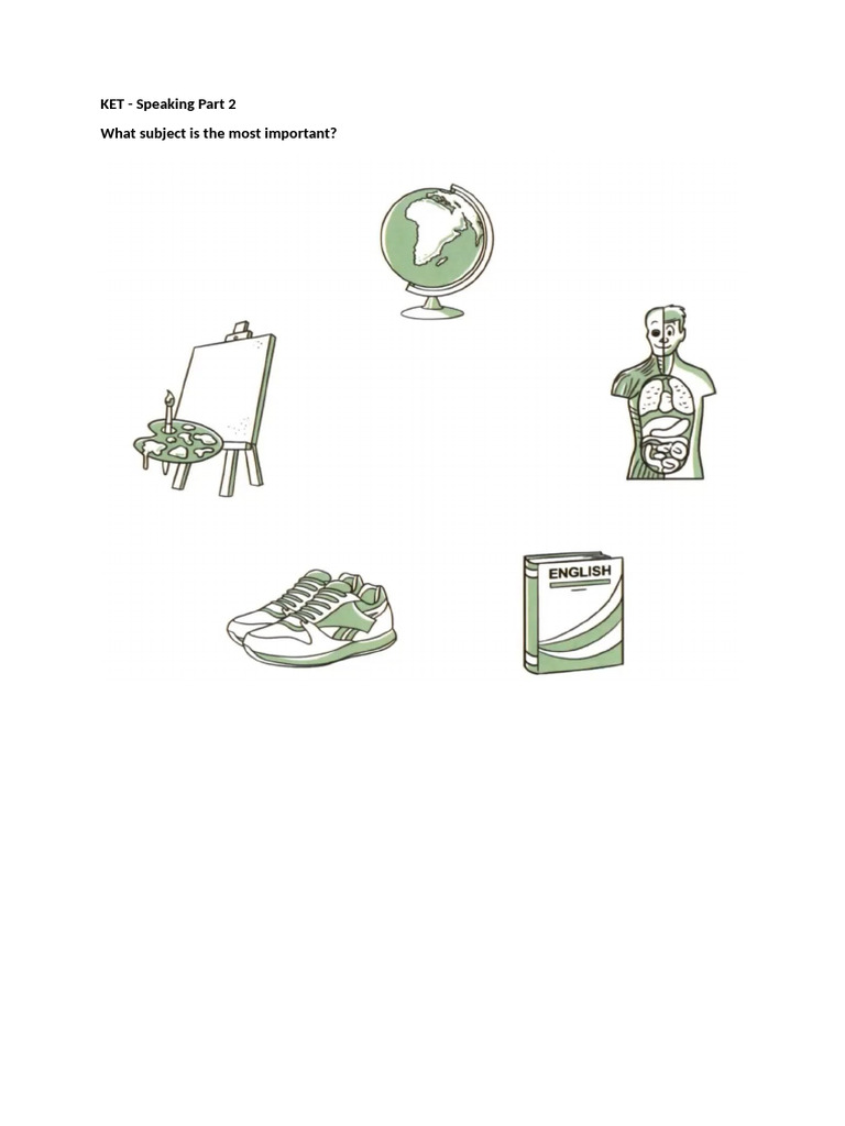 KET 2020 Speaking Part 2 IV | PDF