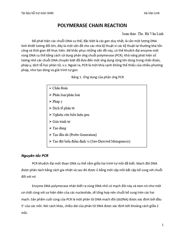PCR (2) | PDF