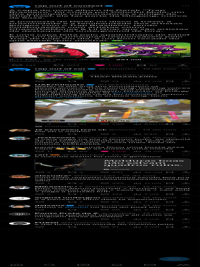 Rap Out of Context No X A Capa Do Novo Álbum de Derek "Trap Brasileiro ...