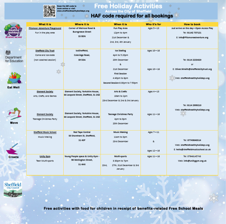 Winter HAF 2024 City Wide | PDF