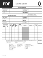 OWCP Bill Adjustment Request Form | PDF