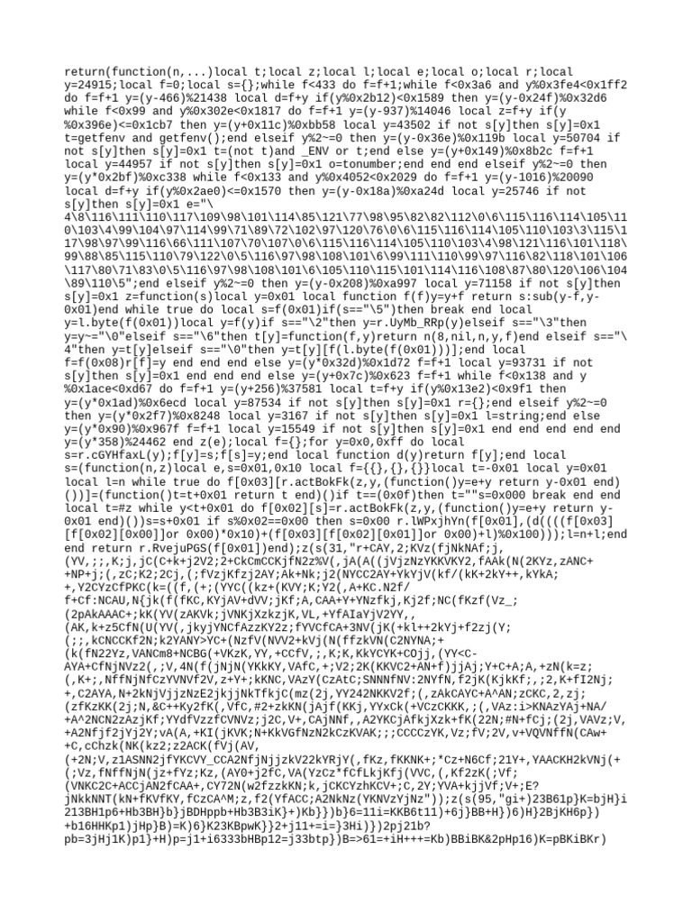 Logged Script 27 | PDF