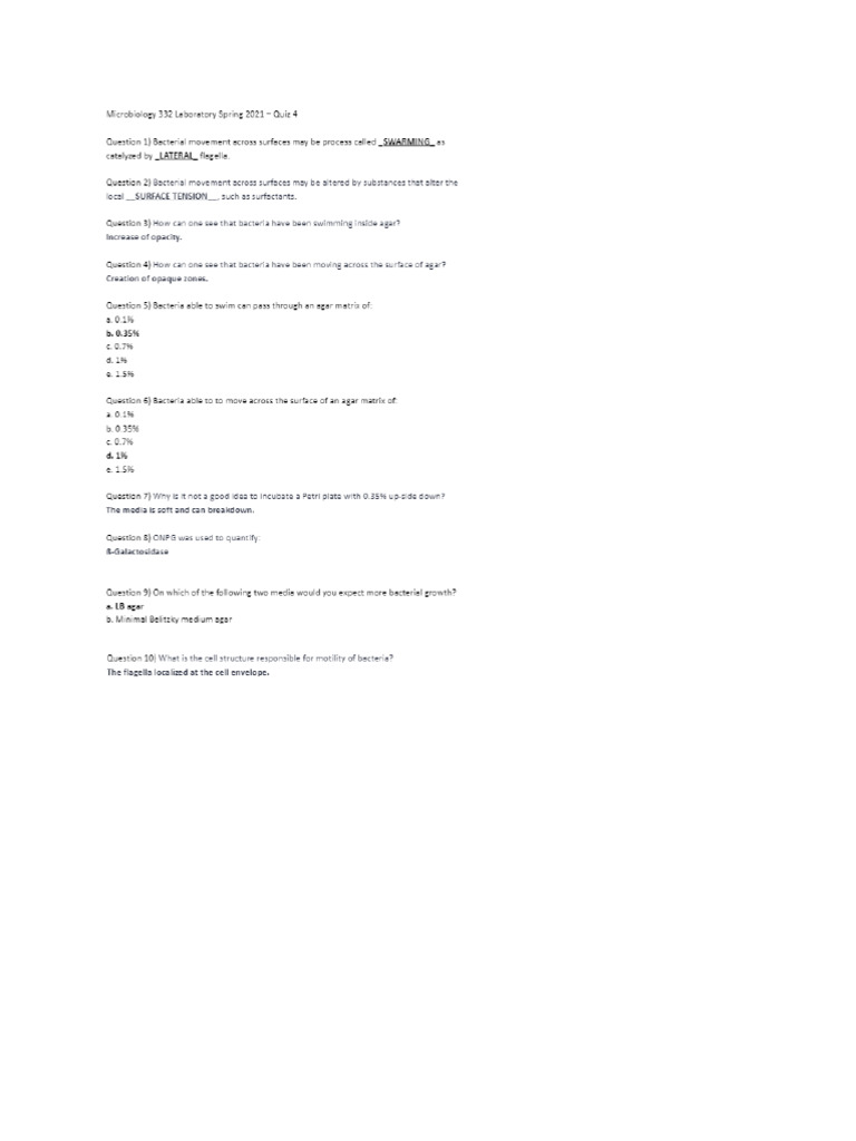 Lab Quiz 4 (2021) | PDF
