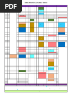 C Uj Exam Timetable Format 2025 | PDF | Academic Term