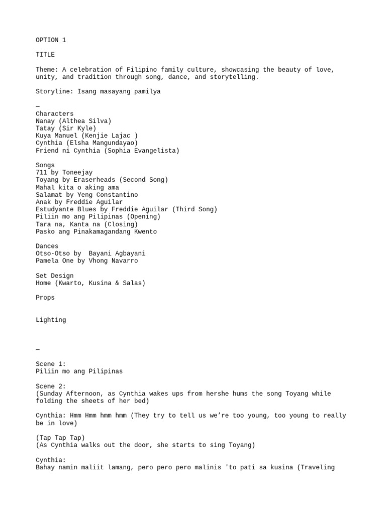 Raw Script Art Appreciation | PDF