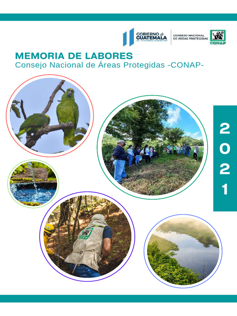 Memoria de Labores CONAP 2021 | PDF | Entorno natural | Protección del ...