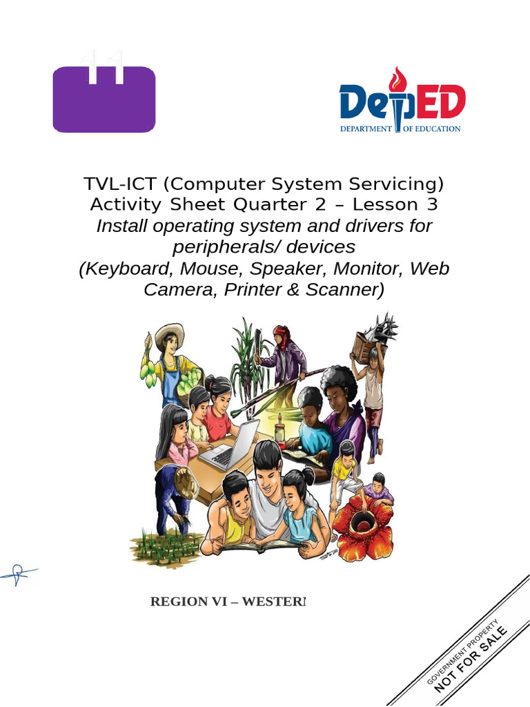 Ict Css Shs11 q2 Las7 | PDF | Computer Keyboard | Image Scanner