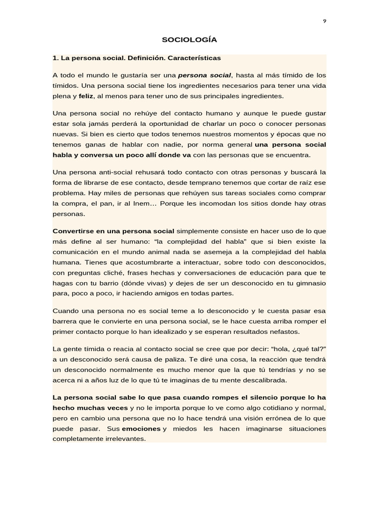 Unidad Ii - La Persona Social | PDF | Estatus social | Educación en ...