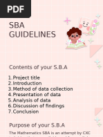 CXC Social Studies SBA Guidelines | PDF | Page Layout