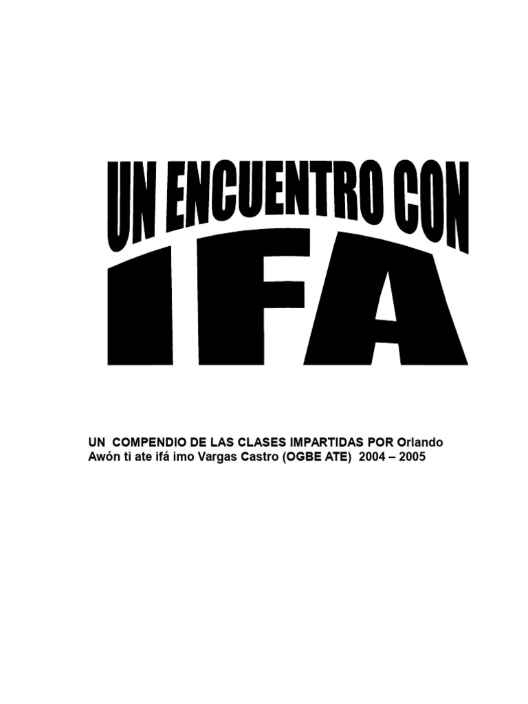 246636408-Libro-de-Un-Encuentro-Con-Ifa | PDF | Nigeria | Cuba