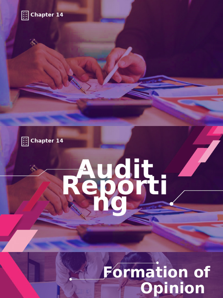 Chapter 14 Audit-Reporting | PDF | Auditor's Report | Audit