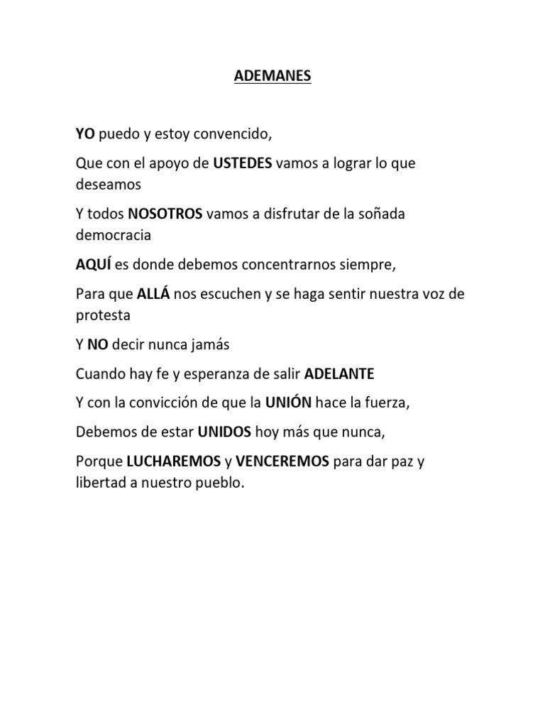 ADEMANES ORATORIA | PDF