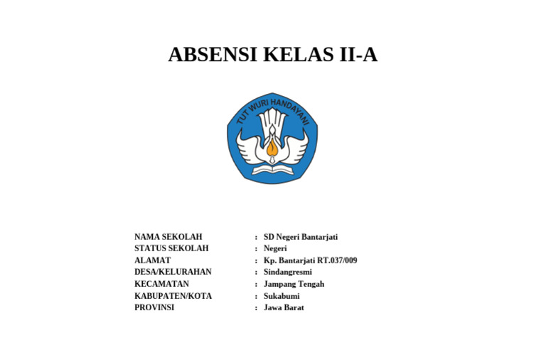 Cover Absensi 2 | PDF