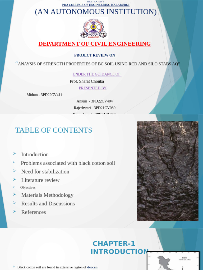 Final Project PPT Review 2 | PDF | Concrete | Soil