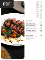 Nustro Steakhouse Menu Overview | PDF | Sauce | Caramel