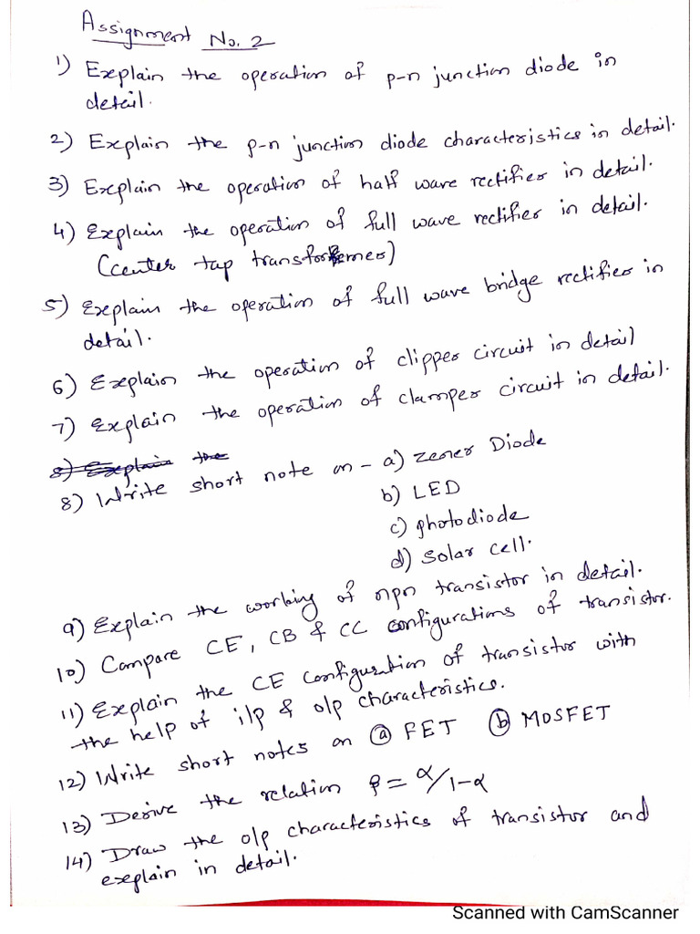Assignment 2 Elx - 1 | PDF