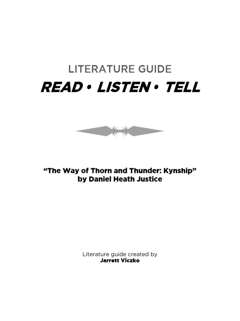 Read Listen Tell: Literature Guide | PDF | Fantasy
