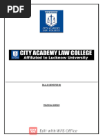 Unit - 1 Legal Method Notes | PDF | Justice | Crime & Violence