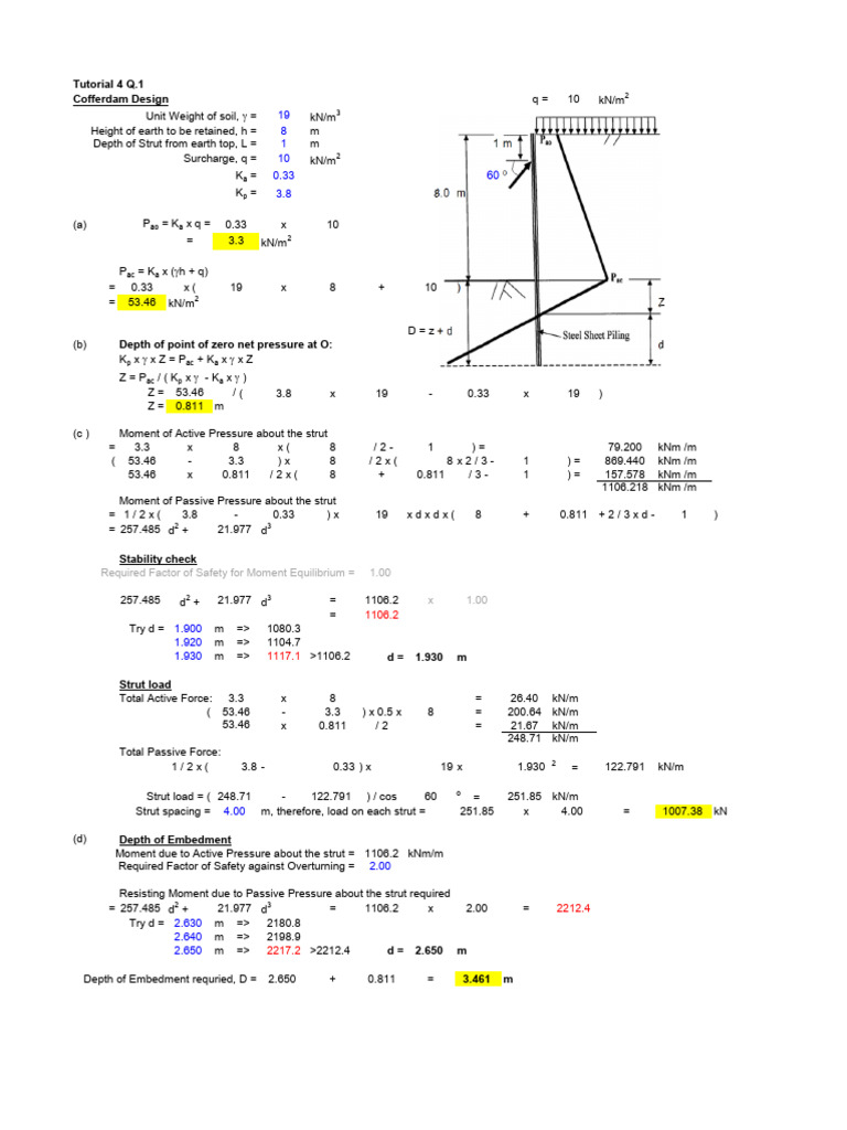 CON4318 - Tutorial - Soln T4 Q1 | PDF
