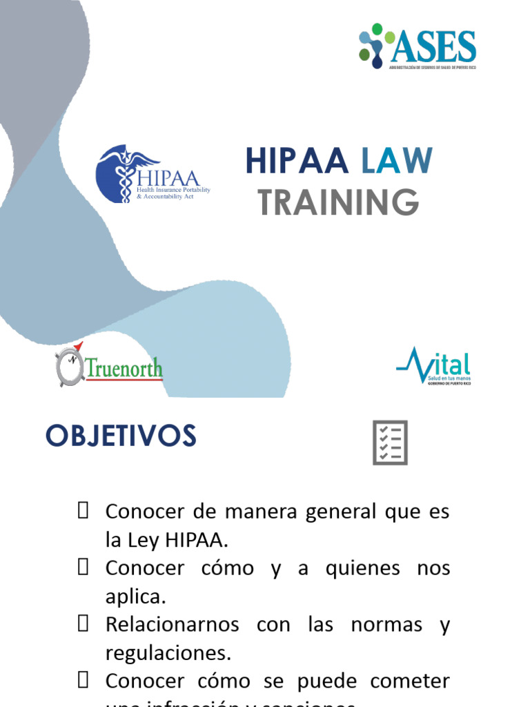 06tn Hippa Training Revisado Nov7-2024 v#4.Ppsx | PDF | Medicare ...