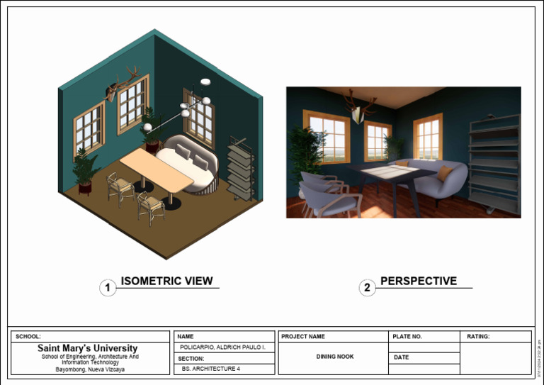 Isometric and Perspective | PDF