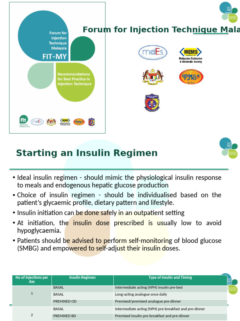 Insulin Injection Technique | PDF | Injection (Medicine) | Insulin