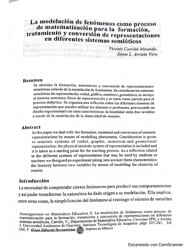 Modelación | PDF