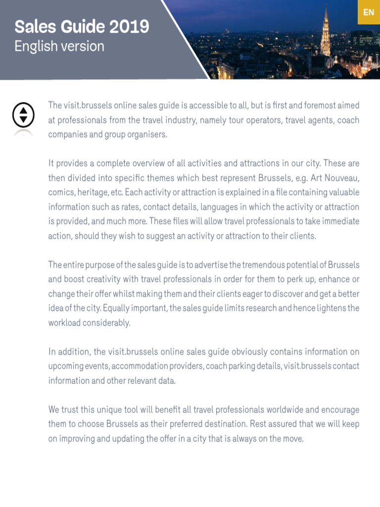 Brussels - Sales Guide 2019 | PDF | Brussels | Art Nouveau