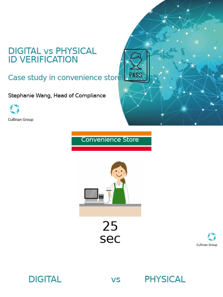 ID Verification in Convenience Stores | PDF | Banking Technology | Payments