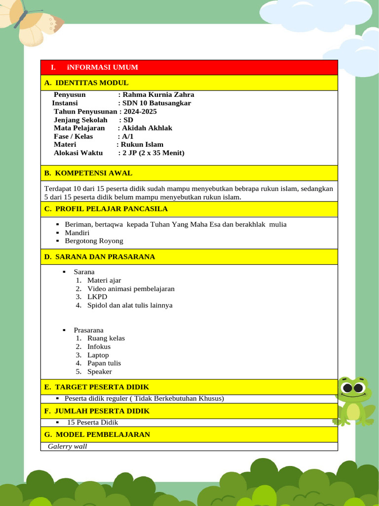 Modul Ajar - IPA Fiks | PDF