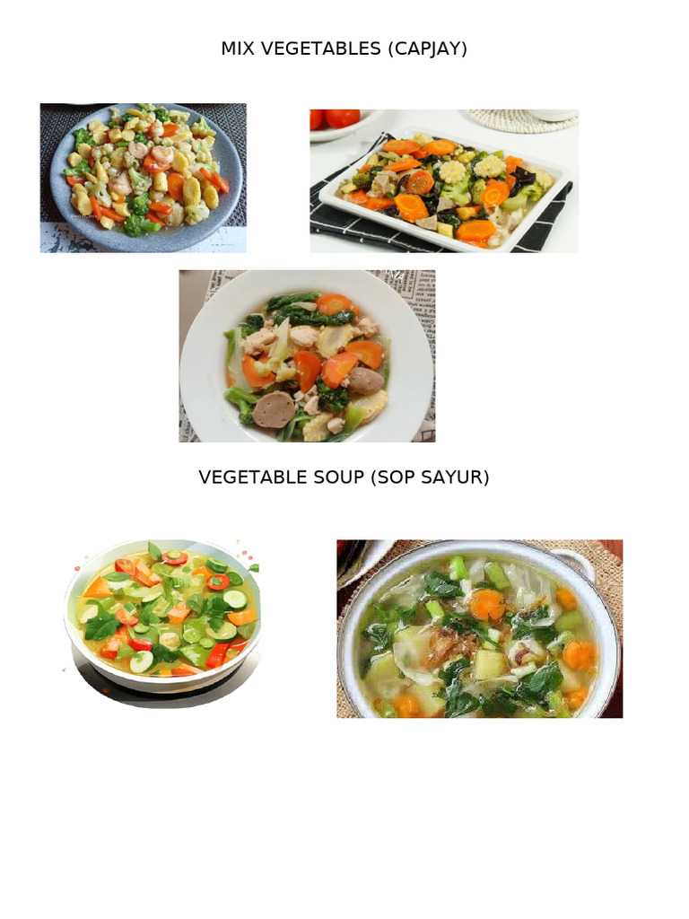VEGETABLE SOUP | PDF