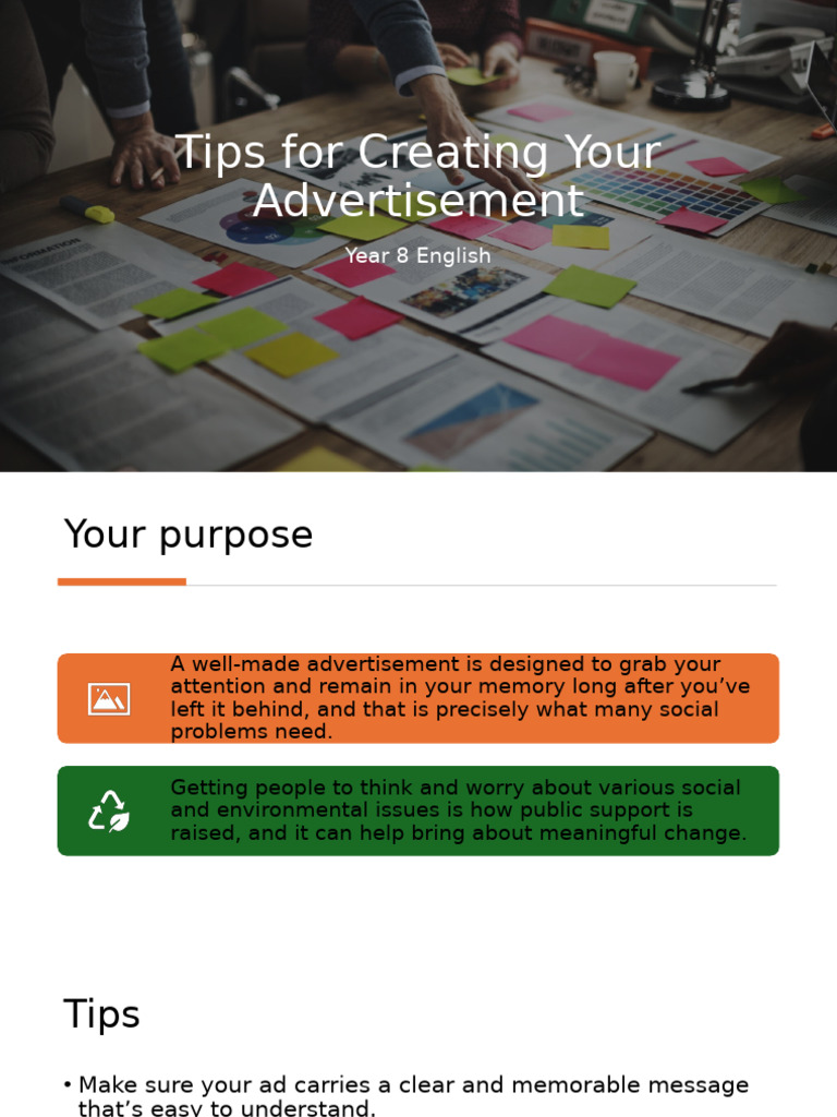 Tips For Creating Ads | PDF | Advertising | Color