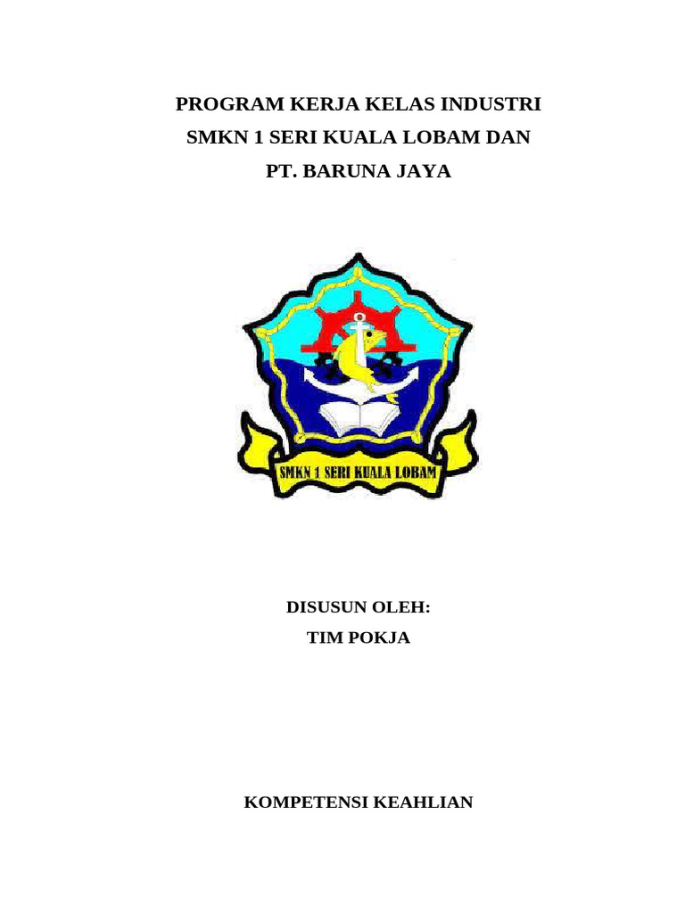 Program Kerja Kelas Industri SMKN 1 Lobam | PDF