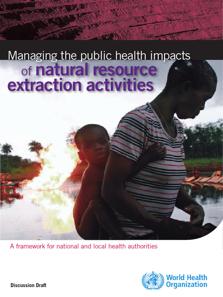 WHO Managing The Public Health Impacts | PDF | Cost Of Living | Governance
