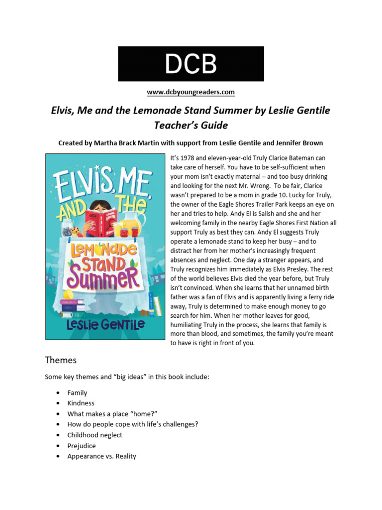 Elvis Me and The Lemonade Stand | PDF | Costume | Elvis Presley