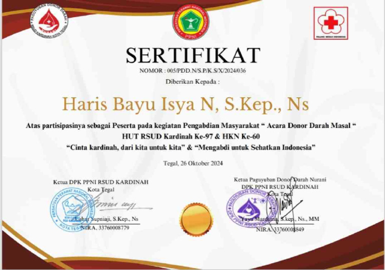 sertifikat dondar 261024 | PDF