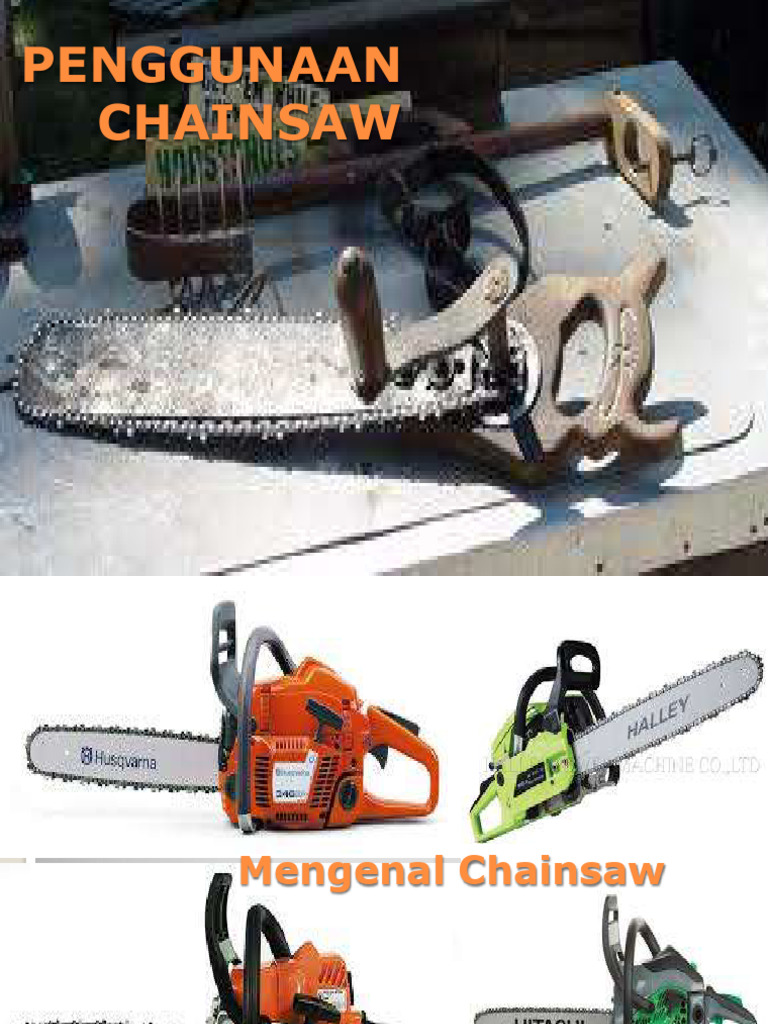 3. penggunaan chainsaw | PDF