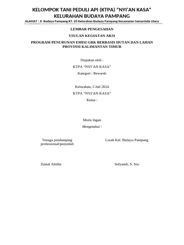 Lampiran Reward Fix | PDF